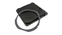China Black Square Clamshell Single Flex Frame Wafer Shippers Suitable For Wafer Storage And Transportation for sale