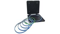 China Wafer Hoop Double Ring Matching Blue Film Used For Semiconductor Field for sale