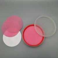 China ISO Round Wafer Shipping Box With Anti Static ESD Foam Spacer Wafer Carrier Trays For Semiconductor Field for sale