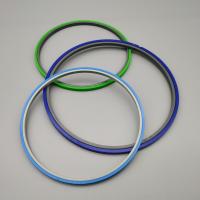 China Heat Resistant Plastic Wafer Hoop Ring With Blue Film Suitable For Wafer Cutting for sale