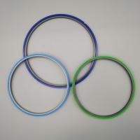China Heat Resistant Plastic Wafer Hoop Ring With Blue Film Suitable For Wafer Cutting for sale
