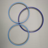 China Heat Resistant Plastic Wafer Hoop Ring With Blue Film Suitable For Wafer Cutting for sale