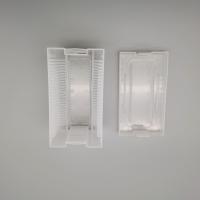 China 3 Inch Press Type Wafer Shipping Containers Transparent Color Durable Suitable For Wafer Fab for sale