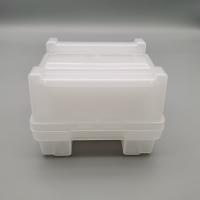 China Wafer Shipping Box 4 Inch 100mm Transparent Cleanroom Class PP Wafer Cassettes for sale