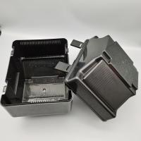China 8 Inch Black Wafer Shipping Box 25 Slots ESD PP Material Eco Friendly Widely Used In Semiconductor Field for sale