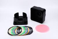 China Black Antistatic Horizontal Wafer Shipper Rotated Open Box OEM With Low Gas Release for sale