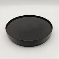 China 0.9 Inner Height Black ESD Wafer Jar 8 Inch 200mm Wafer Shipping Box For Semiconductor Industry for sale