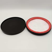 China 0.9 Inner Height Black ESD Wafer Jar 8 Inch 200mm Wafer Shipping Box For Semiconductor Industry for sale