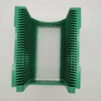 China Green PP Wafer Shipping Cassette 30 Slot General And Ultrasonic Cleaning Easy To Operate With Machinery for sale
