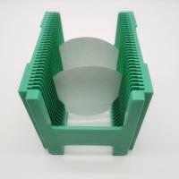 China Green PP Wafer Shipping Cassette 30 Slot General And Ultrasonic Cleaning Easy To Operate With Machinery for sale