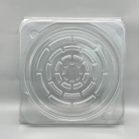 China 12 Inch Stackable Silicon Wafer Box Clear PS Material Rectangular With SGS Compliant for sale