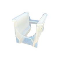 China Durable Teflon Wafer Cassette With PFA For Semiconductor Manufacturing for sale