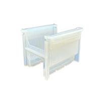 China Durable Teflon Wafer Cassette With PFA For Semiconductor Manufacturing for sale