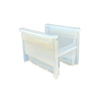 China Durable Teflon Wafer Cassette With PFA For Semiconductor Manufacturing for sale