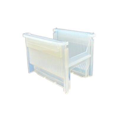 China Durable Teflon Wafer Cassette With PFA For Semiconductor Manufacturing for sale