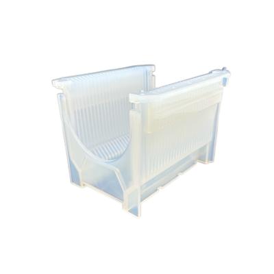 China Clean Room Wafer Storage Box With Chemical Resistance PFA Material for sale