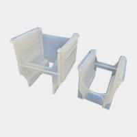 China High Cleanliness Customizable PFA Wafer Carrier With Chemical Resistance for sale