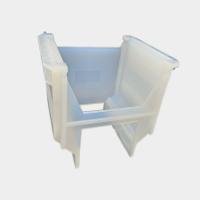 China Injection Molding Teflon Wafer Cassette Box For Storage And Transport for sale