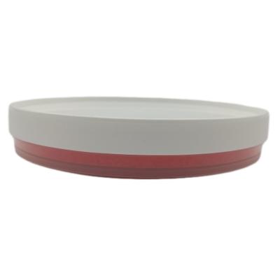 China Capacity 25-Piece White Wafer Jar With Foam Cushion Disks And Separators for sale