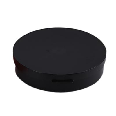 China 4-12 Inch Durable Black Wafer Jar With Screw-on Lid And ESD Property for sale