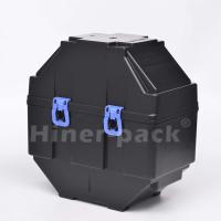 China Black Semitransparent Wafer Storage Box 25 Slots For Semiconductor Wafer Handling for sale