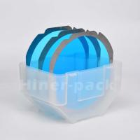China Black Semitransparent Wafer Storage Box 25 Slots For Semiconductor Wafer Handling for sale
