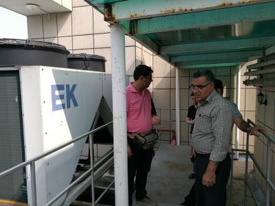 China 200 Tons  Compressor Air Cooled Screw Chiller for sale