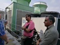 China 380V 140 Tons Air Cooled Screw Chiller With  Compressor for sale