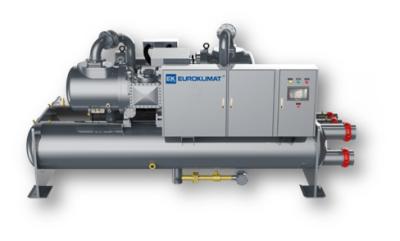 China R134a Refrigerant Water Cooled Screw Chiller High Efficiency series for sale