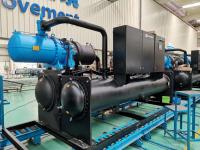 China 380V R134A Refrigerant Flooded Water Cooled Screw Chiller for sale
