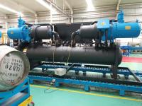 China 380V R134A Refrigerant Flooded Water Cooled Screw Chiller for sale