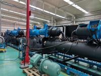 China 380V R134A Refrigerant Flooded Water Cooled Screw Chiller for sale