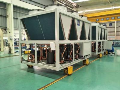 China Modular R410A 345kW Air Cooled Scroll Chiller Danfoss compressor for sale