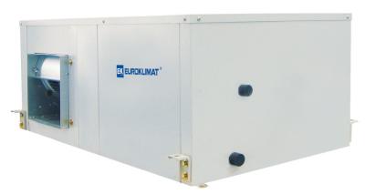 China Ceiling Mounted 1 ton / 1.5 ton Heat Pump Package Units With Rolling Rotor Compressor for sale