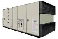 China 50 mm PU Insulation Double Skin Modular Fresh Air Handling Unit With Heat Recovery Wheel for sale