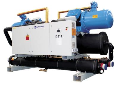 China High Efficiency PID Control Shell Tube Water Cooled Screw Chiller 3770x1200x1490 for sale