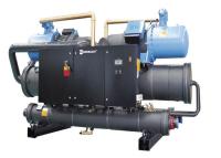 China High Efficiency PID Control Shell Tube Water Cooled Screw Chiller 3770x1200x1490 for sale