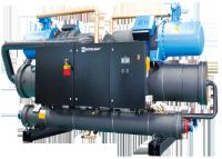 China High Efficiency PID Control Shell Tube Water Cooled Screw Chiller 3770x1200x1490 for sale