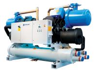 China Residential Air Conditioning Heat Recovery Unit Screw Water Cooled Chiller 90 -170 Tons for sale