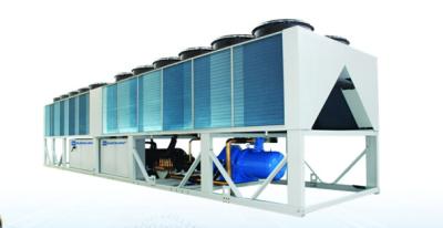 China Industrial R134a 437.1kw Air Cooled Screw Chiller for sale