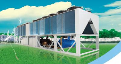 China High Performance Chilled Water Heat Pump Condenser Unit 380V 50Hz for sale