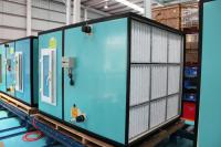 China Double Skin 1/2 Rows Heating Coil 7-1300kw Custom Air Handling Units Ith 30/50 Mm Insulation for sale
