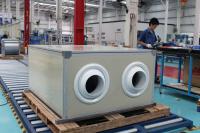 China Horizontal Compact Return 30mm PU Insulation Air Handling Units With Jet for sale