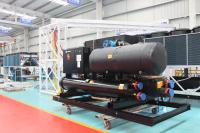 China Residential R134a 1419KW Water Cooled Screw Chiller Heat Pump System for sale