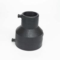 China PE100 HDPE Pipe Fittings Welding Electrofusion Reducer 200*110mm for sale