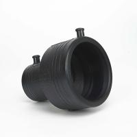 China PE100 HDPE Pipe Fittings Welding Electrofusion Reducer 200*110mm for sale