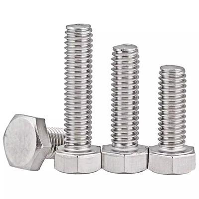China Galvanized Grade 5 8.8 M2-M20 SS Hex Head Bolts Zinc plated for sale