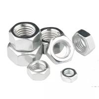 China DIN934 SS304 316 Industrial Steel Pipe Fittings Galvanized SS Hex Nuts for sale
