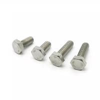 China High Strength And Tensile Industrial Steel Pipe Fittings ASTM A307 Bolt HDG Zinc Plated for sale