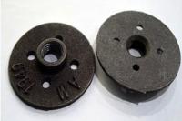 China Black Threaded Steel Flanged Ductile Iron Fittings for sale